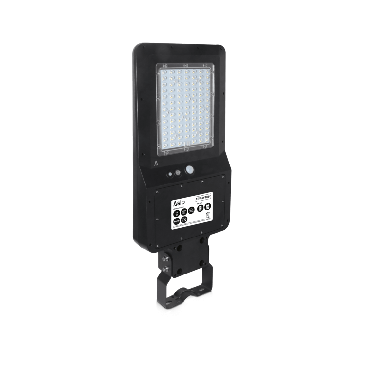 ASLO LUMINARIA RUA LED SOLAR WAY 40W 6000K IP65 – AMF Pro