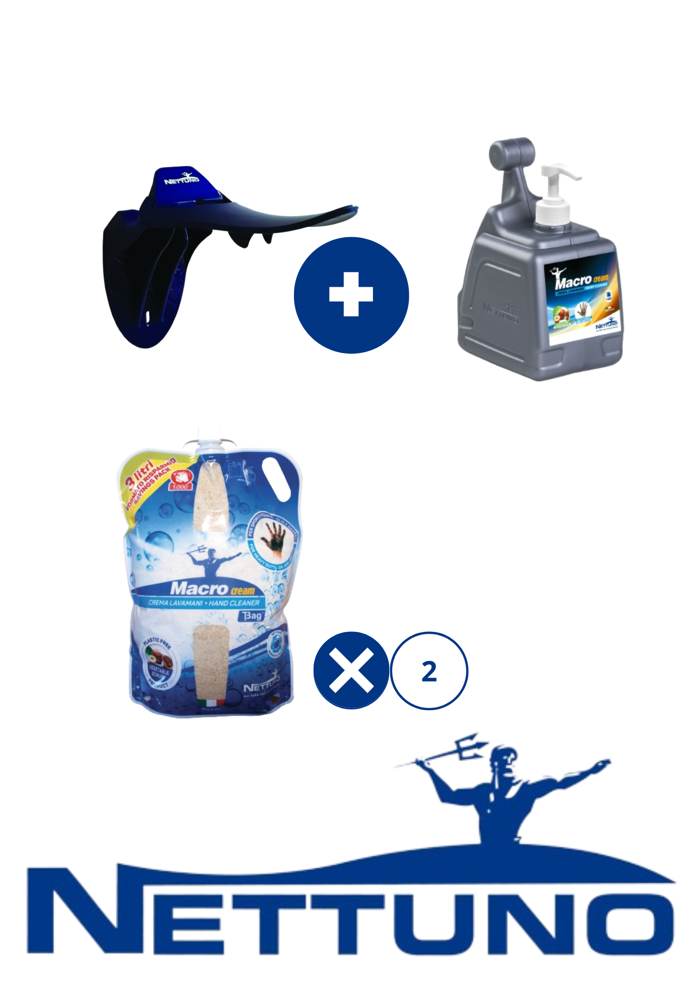 NETTUNO MACROCREAM PACK T-BOX + T-WALL + T-BAG – AMF Pro